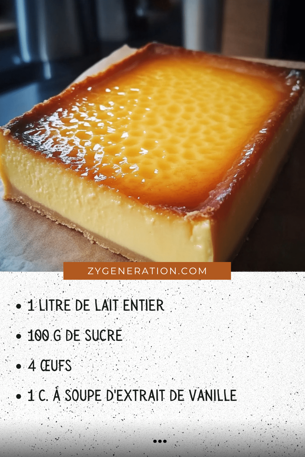 Flan Pâtissier Maison : Une Recette Classique