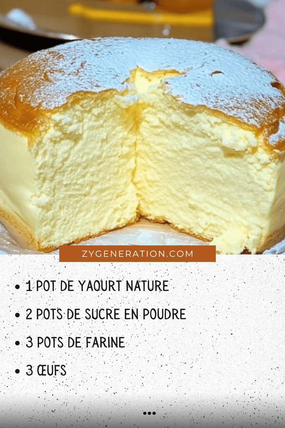 Gâteau Nuage au Yaourt : Une Recette Légère et Moelleuse